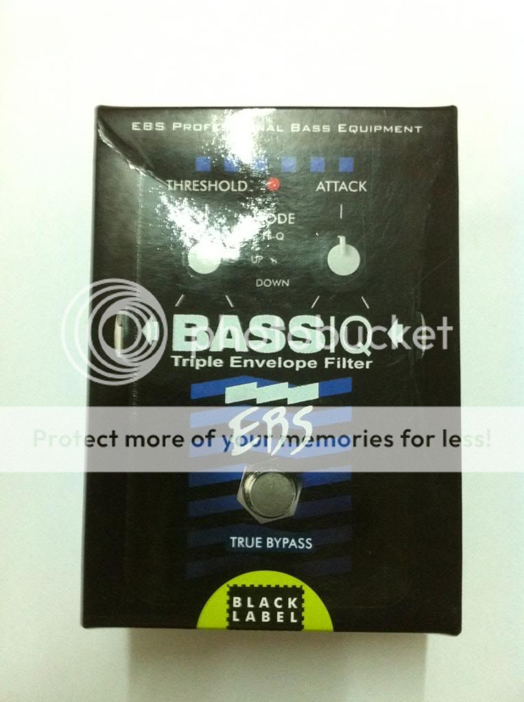 EBS Bass IQ Analog Triple Bass Envelope Filter Pedal | SOFT - It's ...