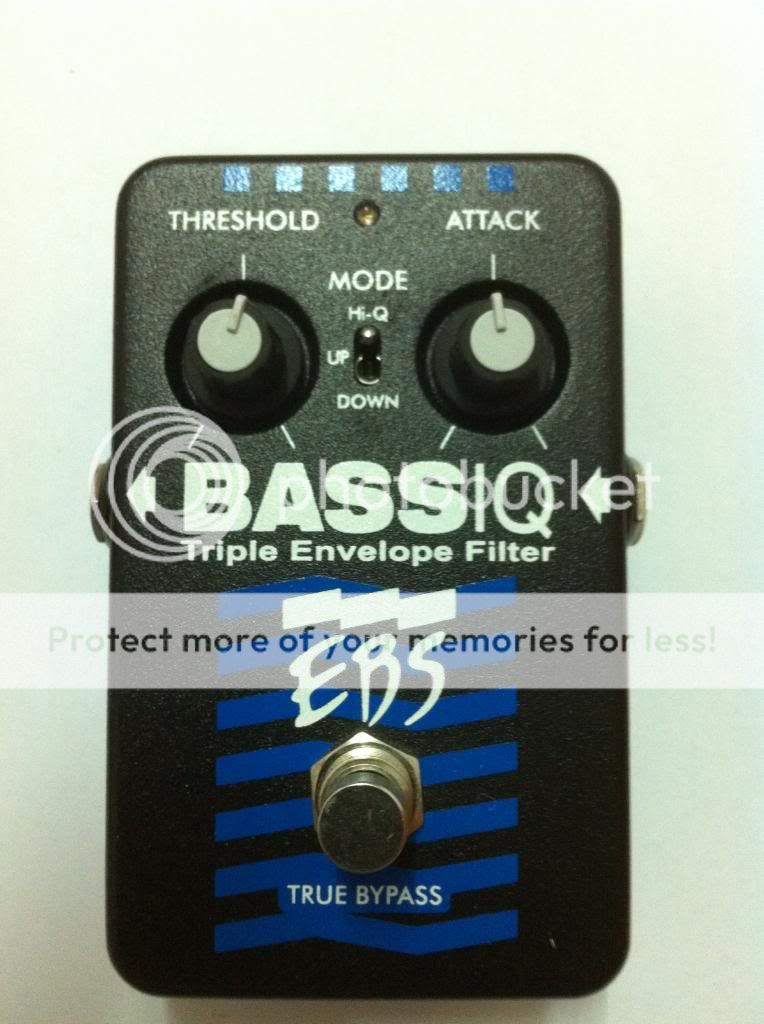 EBS Bass IQ Analog Triple Bass Envelope Filter Pedal | SOFT - It's ...
